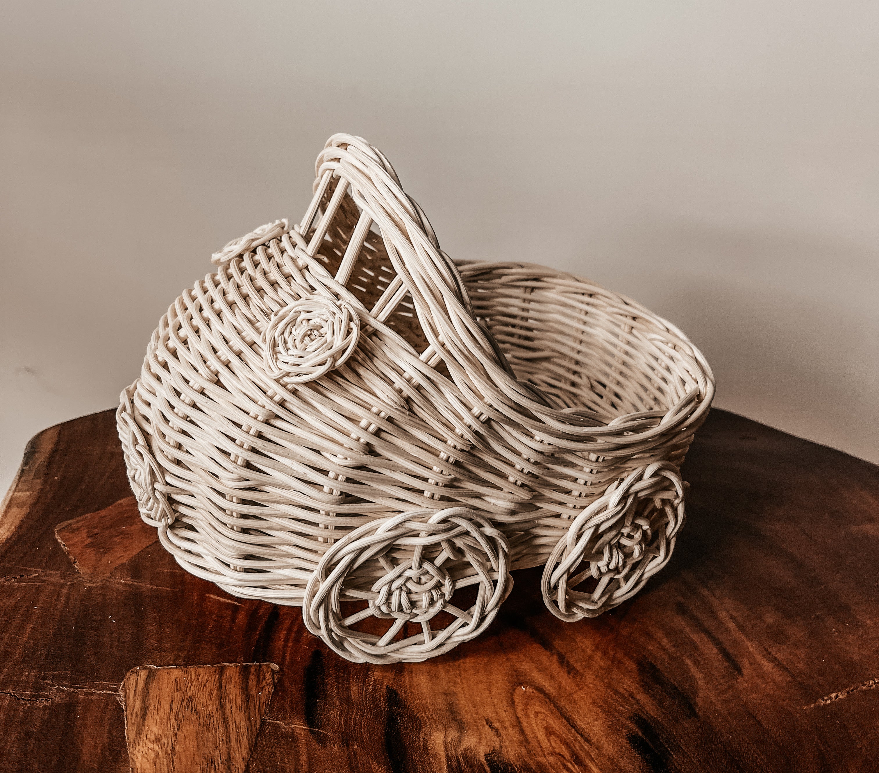 Rattan Car Mini Basket – Boho Bara